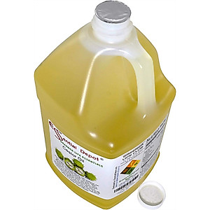 Essential Depot Castor Oil -1 Gallon - 128 oz - safety sealed HDPE container with resealable cap