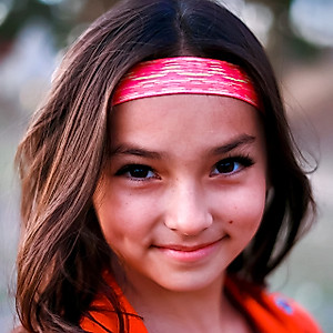 FROG SAC 6 Tie Dye Headbands for Girls, Adjustable No Slip Hair Bands for Kids, Stretch Elastic Sport Headband Hair Accessories for Teens, Cute Athletic Head Band Pack for Women