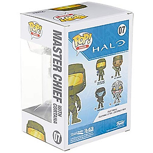 Funko POP! Games: Halo - Master ChiefF with Cortana - Collectible Vinyl Figure - Gift Idea - Official Merchandise - for Kids & Adults - Video Games Fans - Model Figure for Collectors and Display