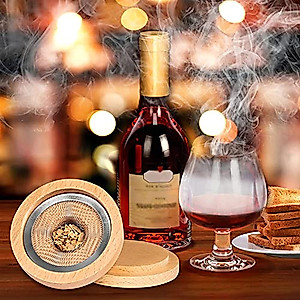 KYKUSS Cocktail Smoker Kit with Wood Chips for Whiskey Drinks,Cocktail Smoker Kit for Bourbon