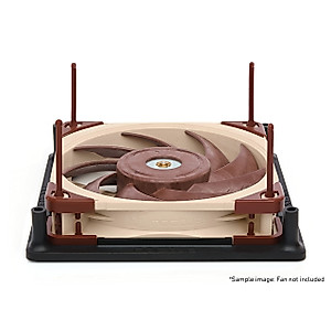 Noctua Bundle: 2X NF-A12x25 PWM chromax.Black.swap + 1x NA-SMFA1, Set for 280mm Water Cooling Radiator