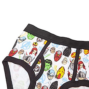 Marvel Boys' Hero Avengers Underwear Multipacks, Avngr 8pk Brief, 6