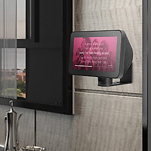 Echo Show Wall Mount Stand Echo Show 8 (2nd Gen, 2021 Release and 1st Gen, 2019 Release) Aluminum Swivel Stand, Stand for Amazon Echo Show 8 & Echo Show 5 Black