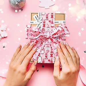 Buryeah 75 Pcs Valentine's Day Fabric Roll 2.5 Inch Red Heart Precut Fabric Quilting Strip Holiday Prints Fabric Bundle for Quilting Cloth Patchwork Sewing DIY Craft, 15 Styles