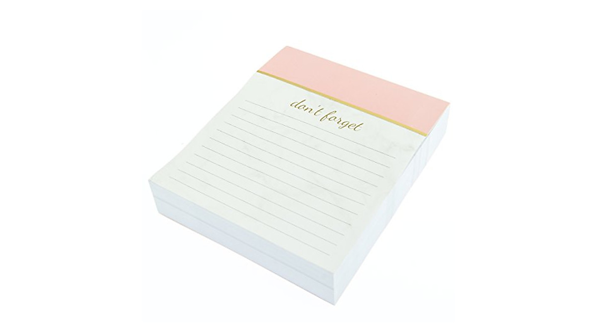Graphique Blush Pink Jotter Notepad - Stylish & Practical