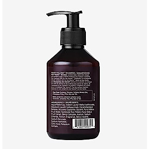 New Nordic Hair Volume Shampoo, Herbal Recipe for Thicker Fuller Hair, Vegan, Clean Ingredients, 8.5 Fl Oz