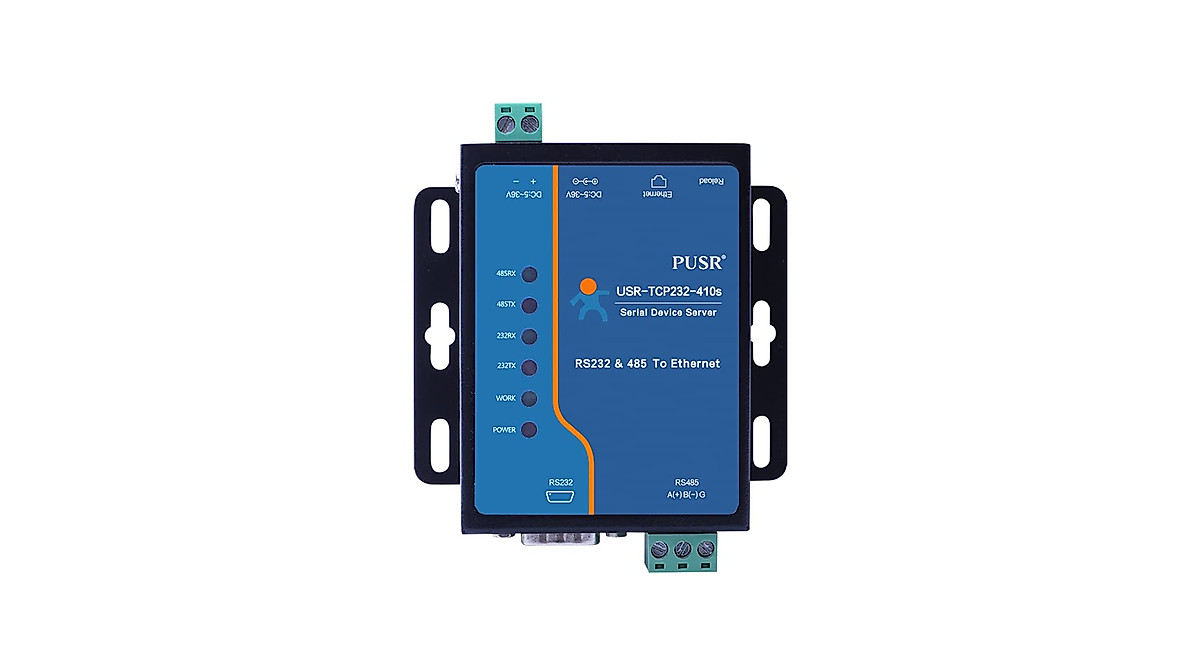PUSR Modbus RTU to TCP Gateway - Fast Serial Converter