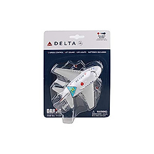 Daron Delta Pullback Plane with Light and Sound , White