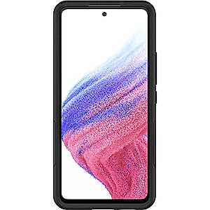 OtterBox Samsung Galaxy A53 5G Commuter Series Lite Case - BLACK, slim & tough, pocket-friendly, with open access to ports and speakers (no port covers),