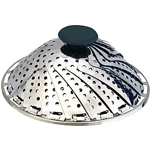 Starfrit 94296 Stainless Steel Vegetable Steamer, One Size, Silver