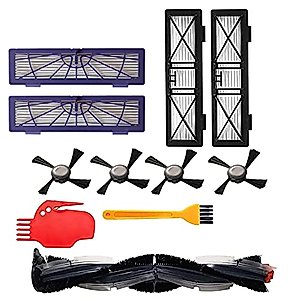 ALPGEN Combo Brush Blade Brush and Brush Beater/Fit for Neato/Fit for Botvac D3 D4 D5 D6 D7 Connected Vacuum Kit Parts Sweeping Robot Set