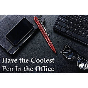 TAKEFLIGHT Tactical Pen Survival Gear – Aircraft-Grade Aluminum Tactical Multi Tool – Rugged, Lightweight EDC Pen Survival Tool with Glass Breaker - Cool Gadgets for Men - Father's Day Gifts for Men