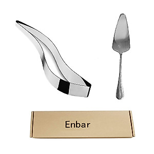 Enbar Stainless steel cake slicer and stainless steel cake shovel, cake server stainless steel perfect cake, pies and pastries