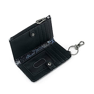 Sakroots Eco-Twill Encino Essential Wallet, Midnight Seascape