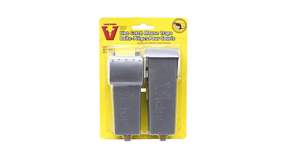 Victor Live Catch Mouse Trap - Humane & Easy to Use