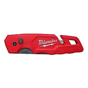 MILWAUKEE'S Folding Utility Knife,6-7/8" L (48221502)