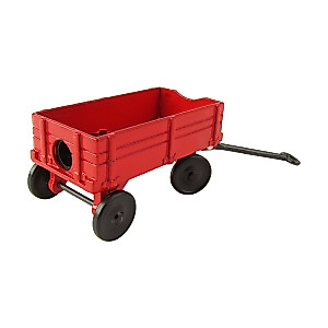 Treasure Gurus 1:12 Scale Model Red Wagon Miniature Dollhouse Accessory Metal Pencil Sharpener