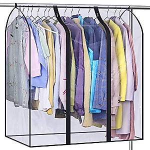 MISSLO 1 Pack Clothing Racks + 1 Pack 40" Clothing Cover