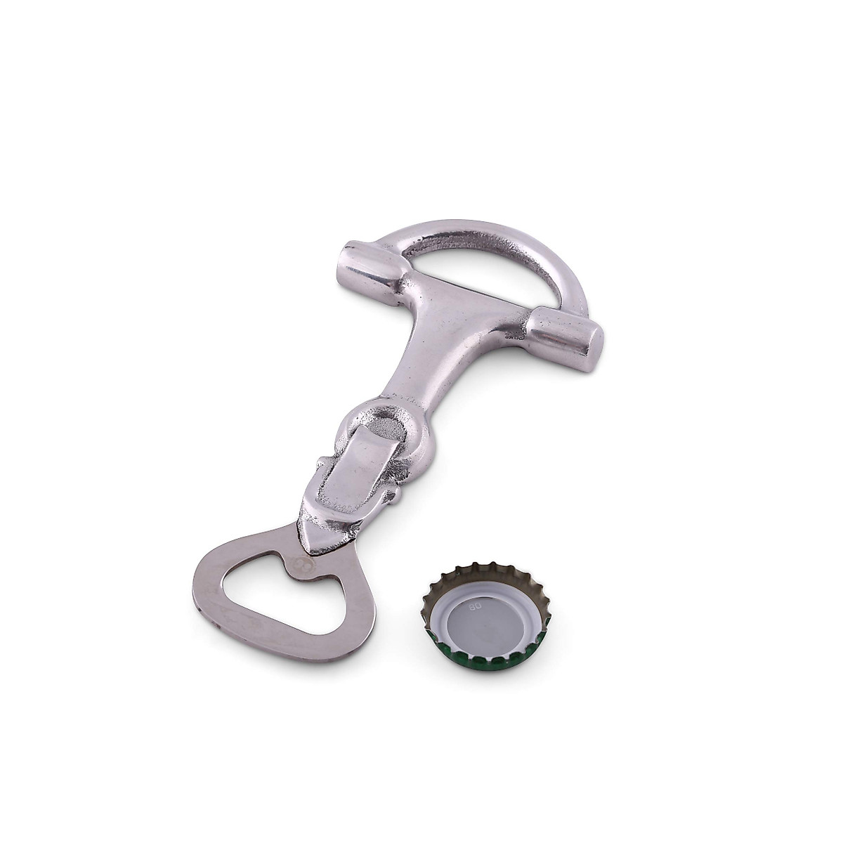 Arthur Court Designs Aluminum Equestrian Bottle Opener 5.5 inch Long