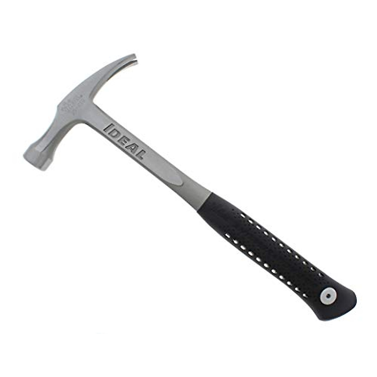 IDEAL Electrical 35-210 Drop-Forged Hammer - Electrician's Hammer 18 oz. 12-1/2 in. Claw Hammer