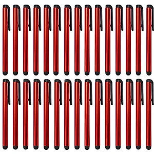 Premium 30 Pack Stylus Compatible with Samsung Galaxy A16 Short Slim Touch Medium Tip Pen for All Capacitive Touch Medium Tip Screens