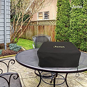 Joiish 22 inch Griddle Cover for Blackstone Griddle with Hood, 600 D Waterproof Tabletop Grill Cover with Oil-Proof Coating, Outdoor BBQ Machine Protector