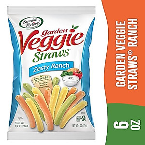 Sensible Portions Garden Veggie Straws Zesty Ranch, 7 Oz