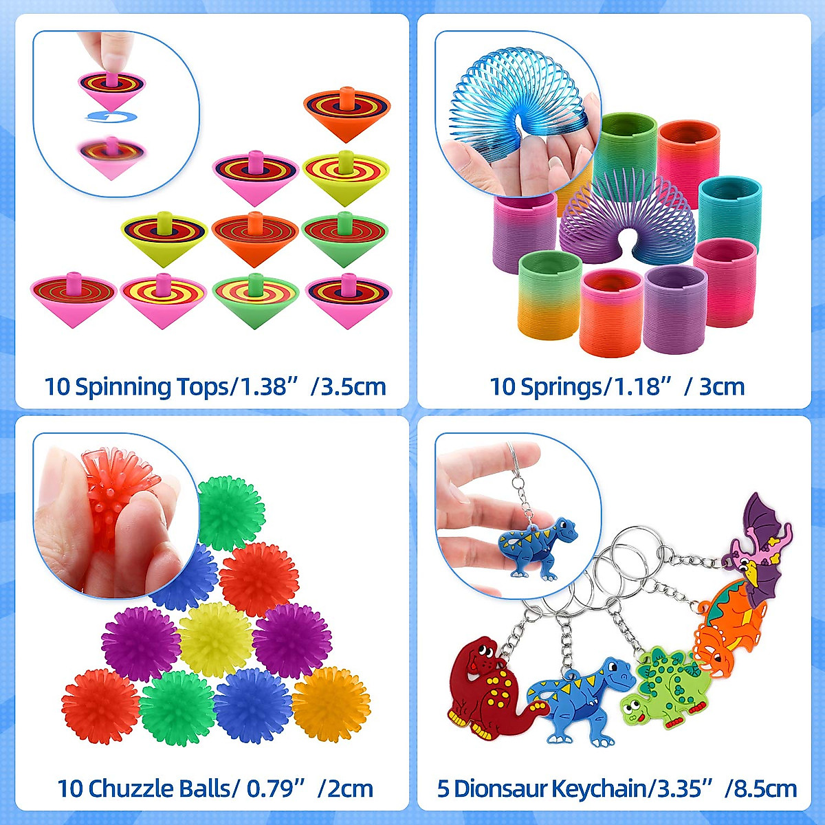 nicknack 200pcs Classroom Prizes for Kids Birthday Party Favors Pinata Filler Toy Assortment Prizes for Goodie Bag Fillers
