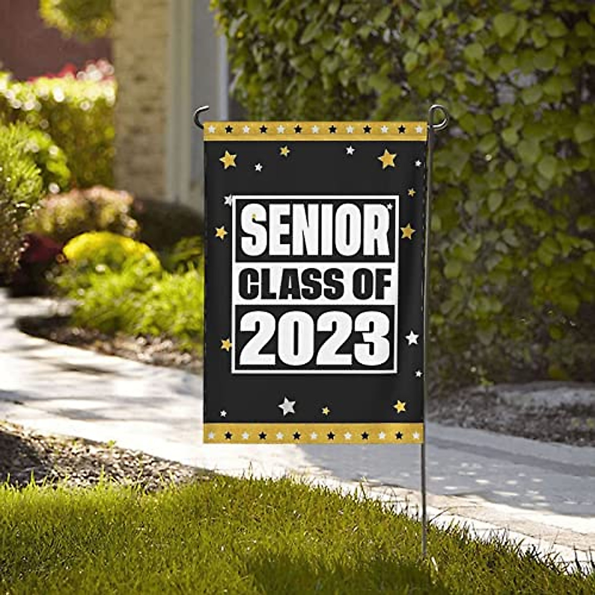 Senior 2023 Flag Senior Class Of 2023 Flag, Senior Class Of 2023 Garden Flag Funny Garden Flag 12x18 Double Sided House Flag For Yard