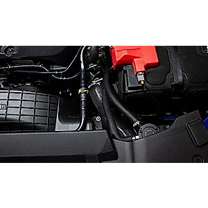 Mishimoto MMBCC-RGR-19PBE Baffled Oil Catch Can Fits Ford Ranger 2019-2021 Black