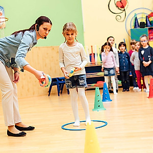 ZOWEETEK Wireless Voice Amplifier for Teachers, Portable Voice Amplifier, Voice Amplifier with Wireless Microphone for Classroom, Meeting, Yoga, Coaches, Outdoors, Games