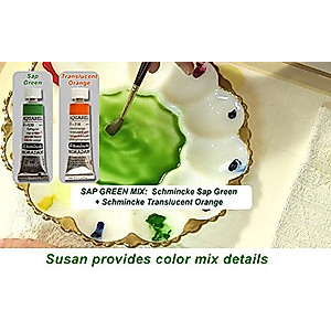 Susan Harrison-Tustain's Watercolor Masterclass Volume One. Life-like leaves, vibrant greens and 5 crucial elements for a successful painting.