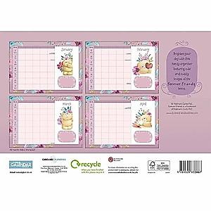 Forever Friends Week-to-view Planner A4 Calendar 2024