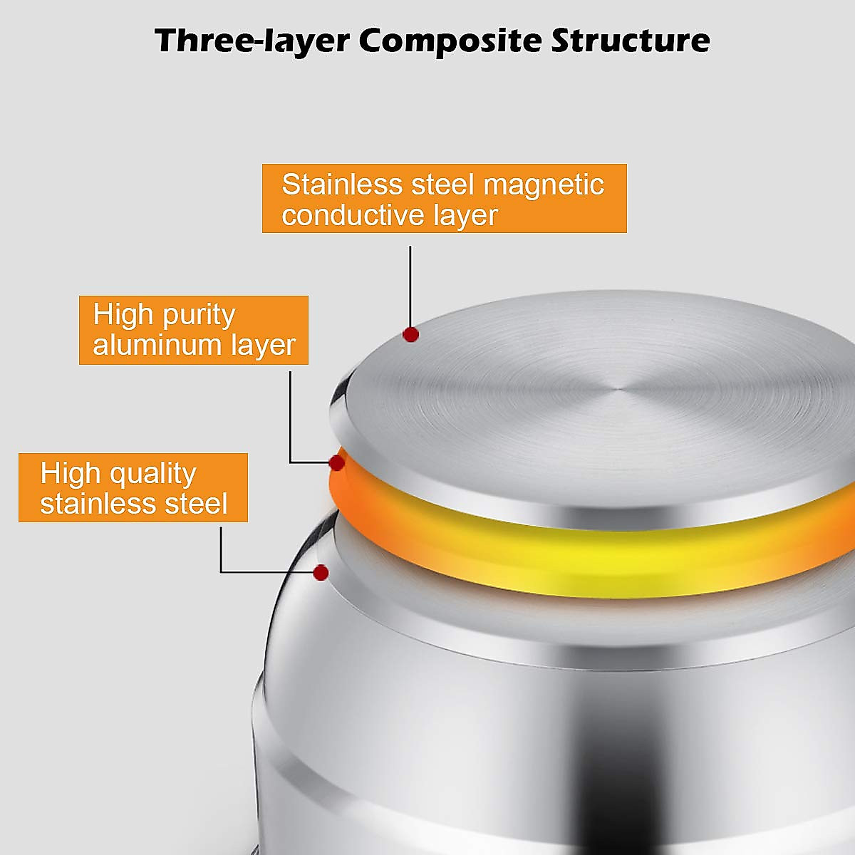 COSTWAY 4-Tier Steamer for Cooking, 11 Inch Stainless Steel Steamer Pot with Tempered Glass Lid, Handles on Both Sides, Includes 2 Steaming Septa, Dishwasher Safe, Ideal for Vegetable, Food, Kitchen