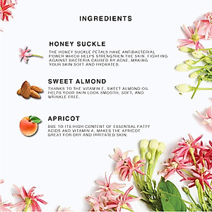 Provence Multi-Use Face, Body & Hair Oil - Hydrates Skin, Restores Shine - With Apricot, Coconut Oil & Vitamin E - 4 Fl Oz