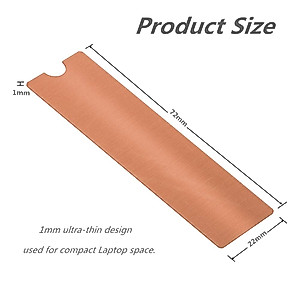 M.2 Copper Heatsinks Cooler for M.2 2280 SSD Laptop（2 Pack）