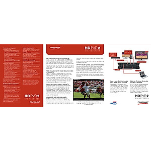 Hauppauge 1512 HD-PVR 2 High Definition Personal Video Recorder with Digital Audio (SPDIF) and IR Blaster Technology
