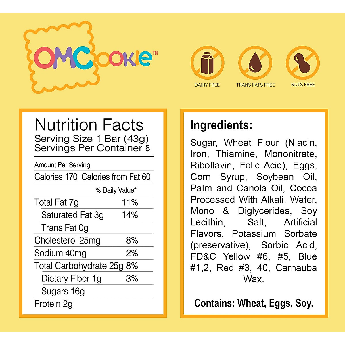 Happy Birthday Gift Chocolate Brownies Large Food Gift Individually Wrapped For Men Women Package | Nut Free | Kosher