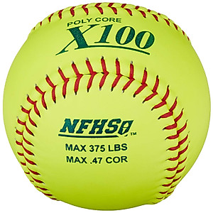 MacGregor NFHS Fast Pitch Softball, 12-inch (One Dozen)