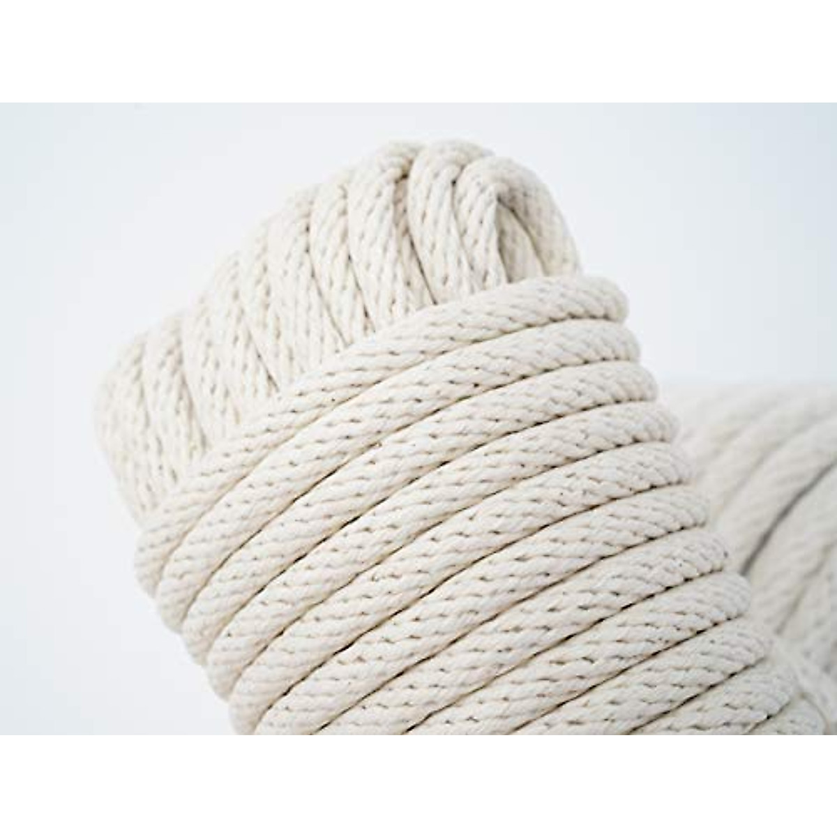 GREAT WHITE Sash Cord Number-6, 3/16" x 1,200' Spool (#6) Cotton Sash Cord, Window Replacement, Theater, Tie Down Camping, Clothesline, Rigging, Crafts, Entertainment, Spot, DIY Home Improvement USA