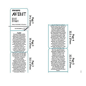 Philips Avent Natural Baby Bottle Nipple, Newborn 0M+, 2pk, SCF651/23