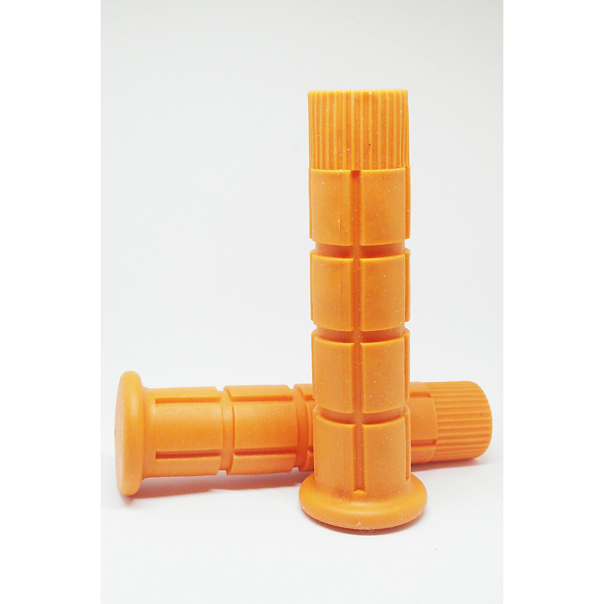 Muzglobal Handlebar End Grips Road Mountain Bike Bicycle Soft Rubber (Orange)