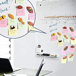 Hey Foly Cute Refrigerator Magnets Funny Magnets for Fridge, Simulation Sushi Refrigerator Magnet, Fine for Whiteboards, Maps and Home Decoration Magnetic Objects and Even Simulating Food Games!