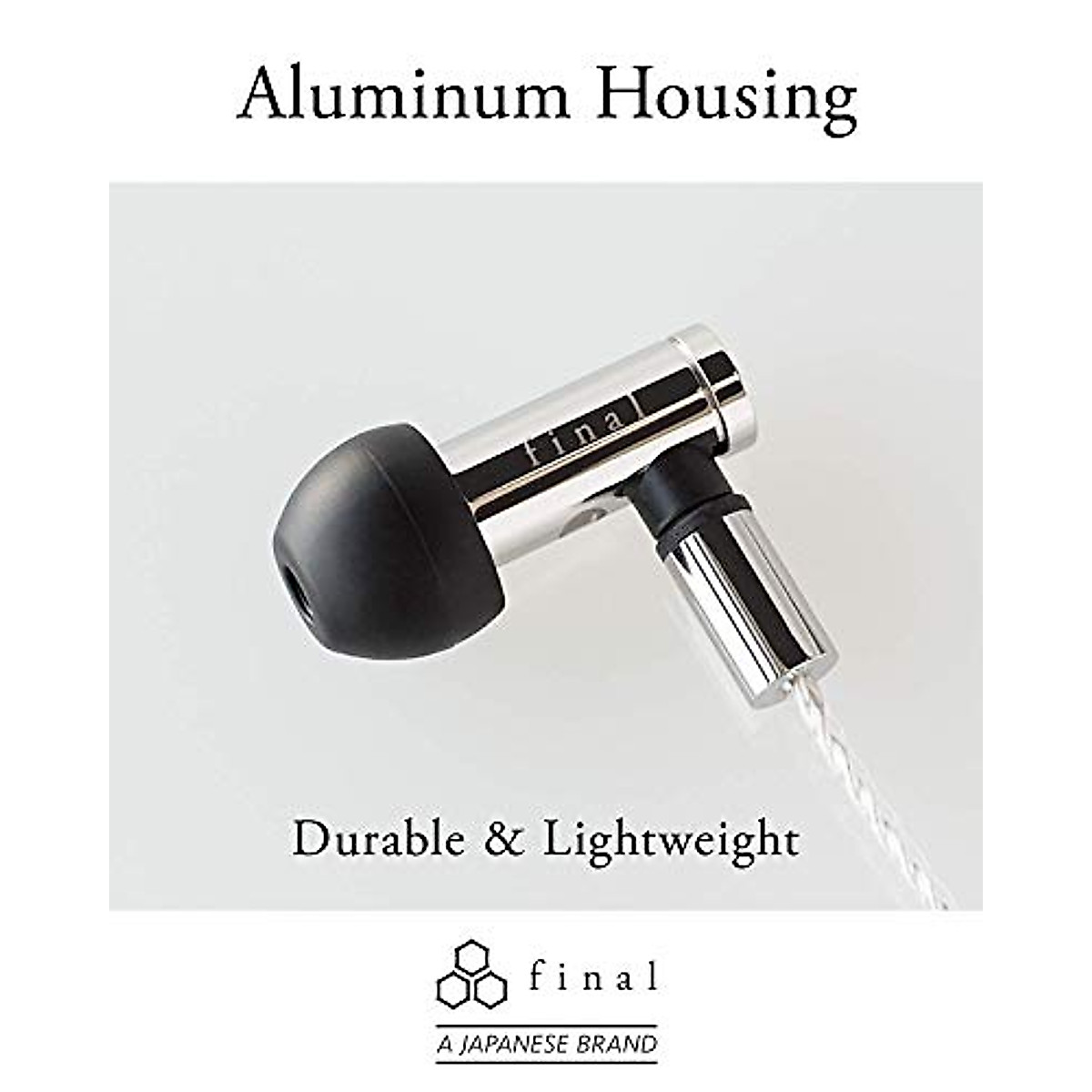 Final E5000 High Resolution Sound Isolating In-Ear Headphones Earphones