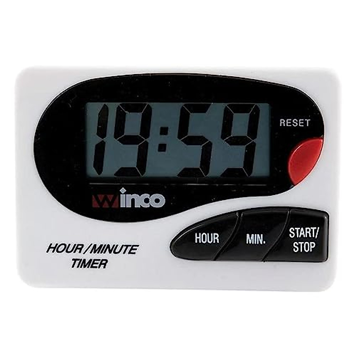 Winco TIM-85D Large Lcd Digital Timer, Hour/Minute - Digital Kitchen Timers-TIM-85D