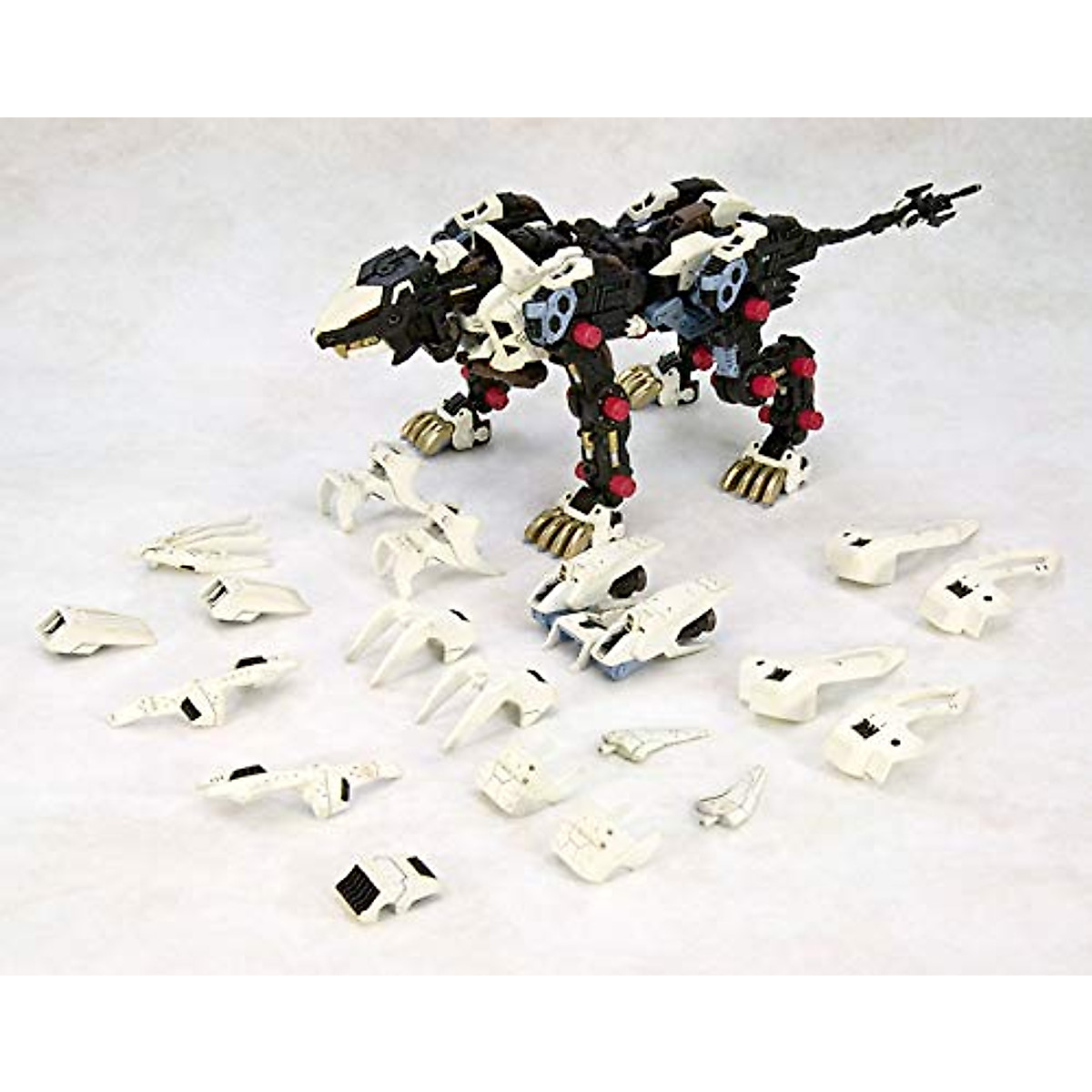 壽屋(KOTOBUKIYA) ZOIDS RZ-041 Liger Zero Marking Plus Version, Total Length: Approx. 12.2 inches (310 mm), 1/72 Scale Plastic Model