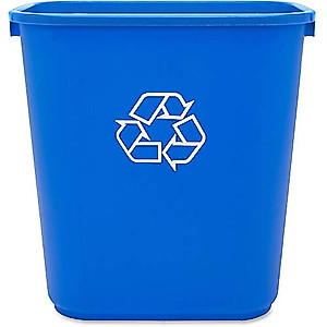 Genuine Joe 28-1/2qt Recycle Wastebasket