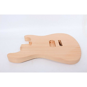 Electric Guitar Body Blank Mahogany Wood Unfinished Solid Body Electric Guitar DIY Guitar Wood timber Electric Guitar Body Unfinished