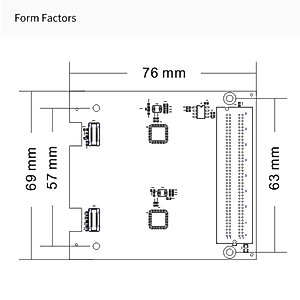 FL0214 Dual Lens MIPI IMX214 CMOS Camera LPC FMC Card for ALINX SoC FPGA Development Boards