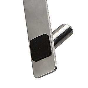 Shower Hooks, Stainless Steel Over The Door Hooks, Premium Towel Hooks for Bathrooms, 2pcs Heavy-Duty Over Door Hanger for Towel, Loofah, Bathrobe, Razor, 6.5 inches Length